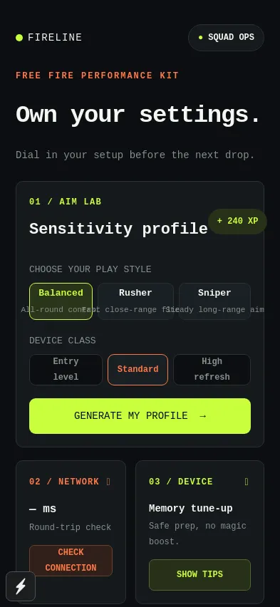 Neon Fire Gamer Toolkit