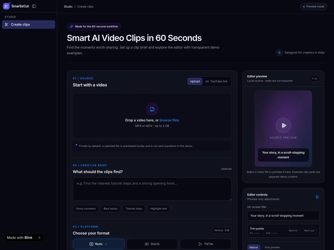 SmartixCut AI Clipper