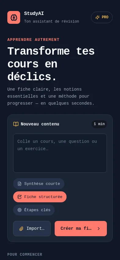 StudyAI Assistant