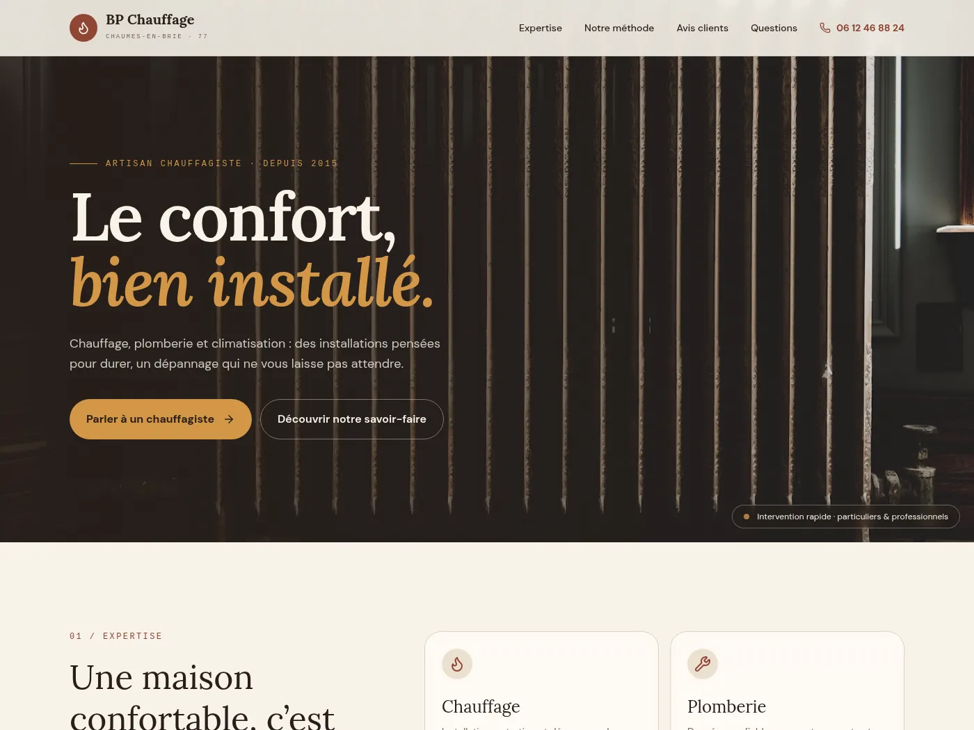 ChauffagePro Web Présence