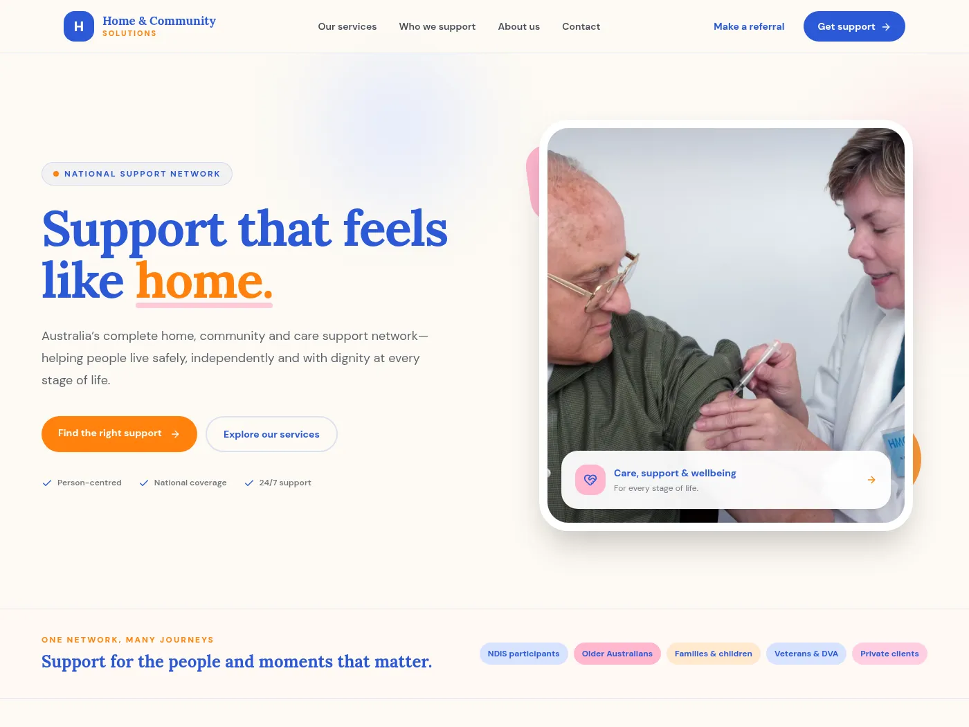 Home & Community Solutions Site