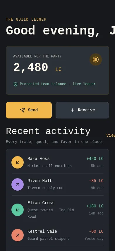 LARP Coin Wallet
