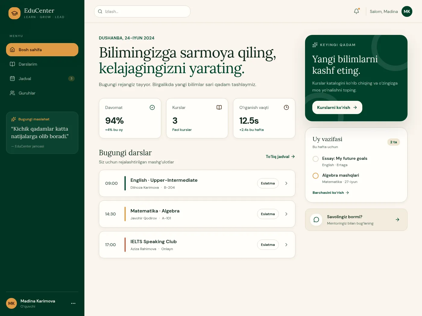 EduCenter App
