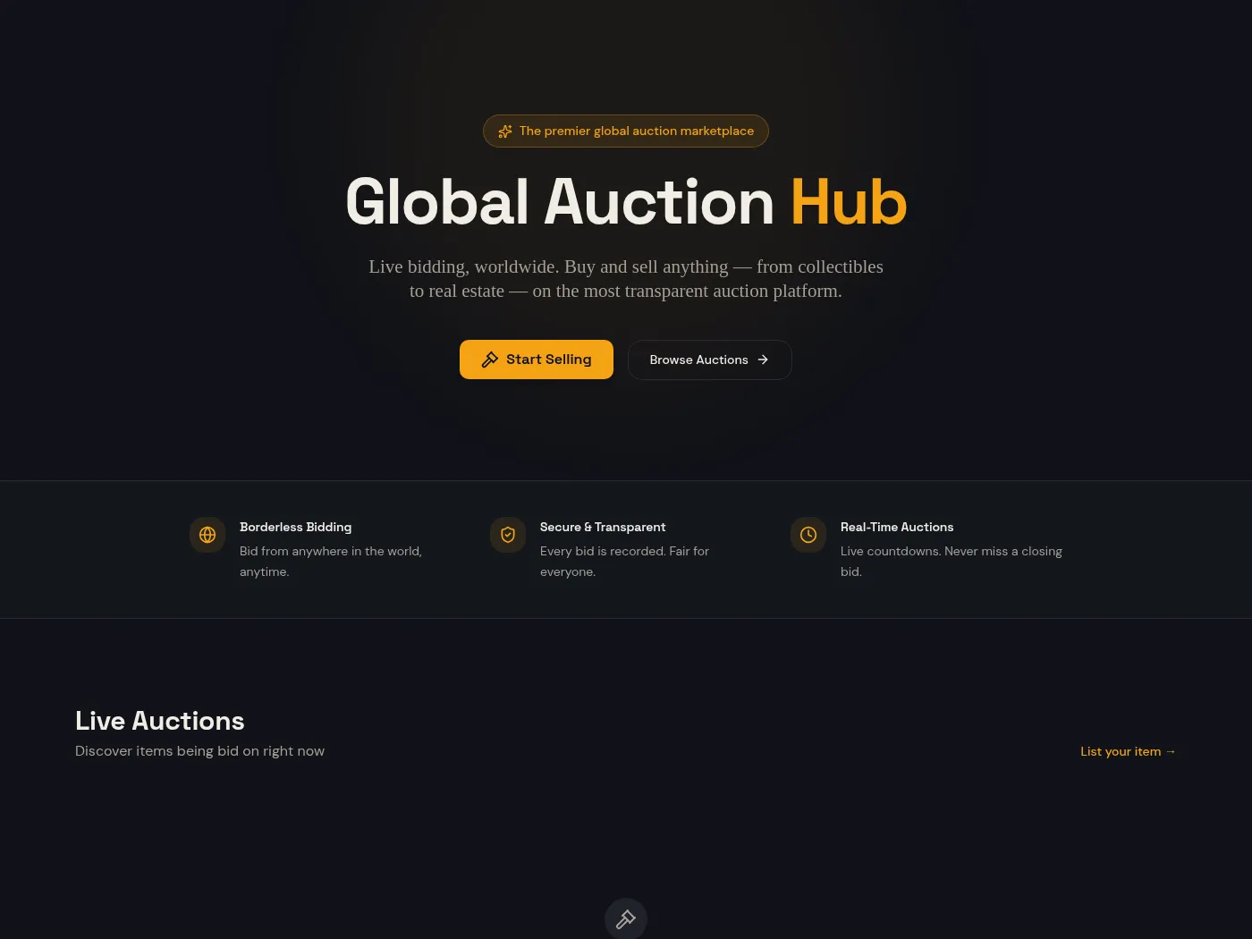 Global Auction Hub