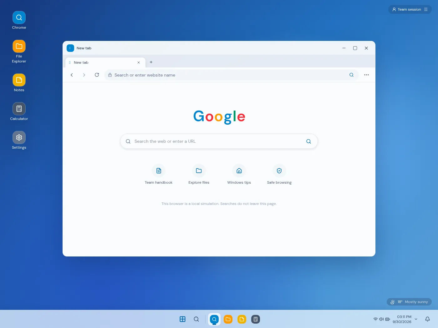 Win11 Browser Emulator