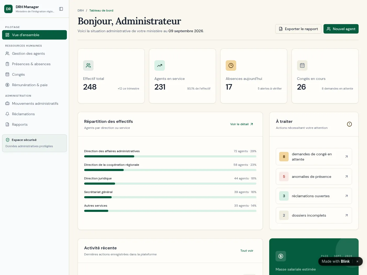 DRH Manager Suite