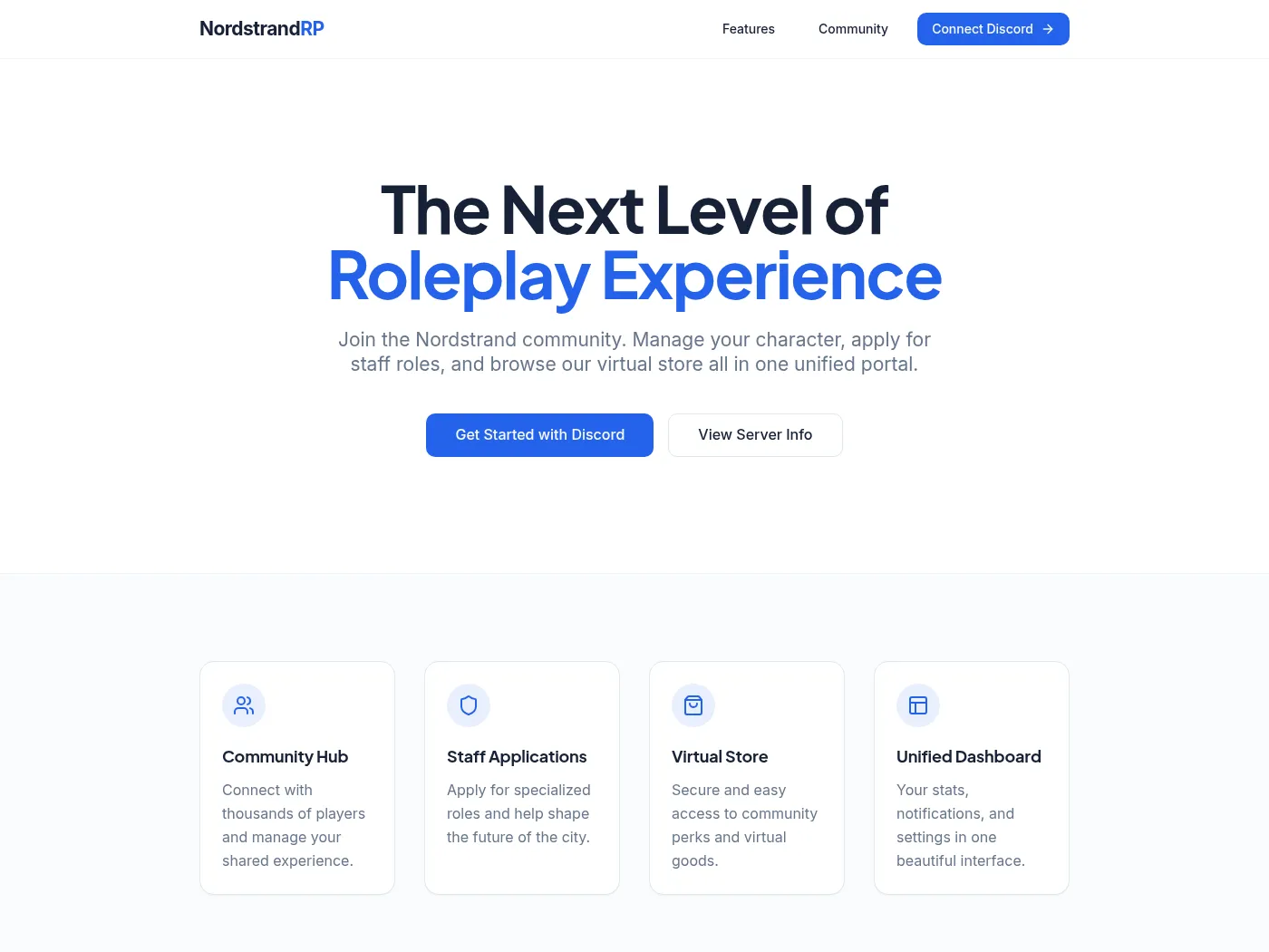 Nordstrand Roleplay Portal