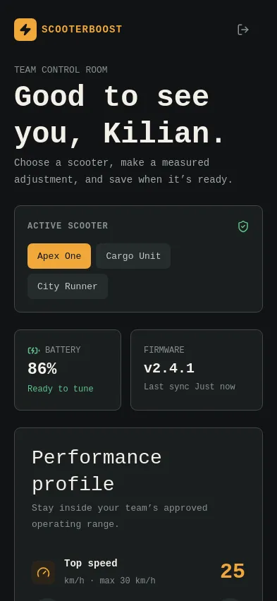 ScooterBoost Mobile