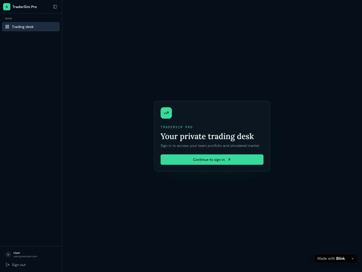 TraderSim Pro