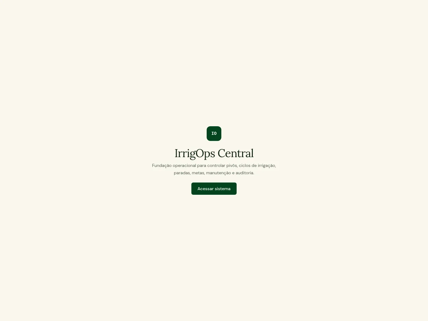 IrrigOps Central