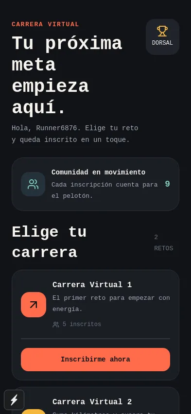 Carrera Virtual App