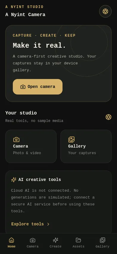 A Nyint Camera