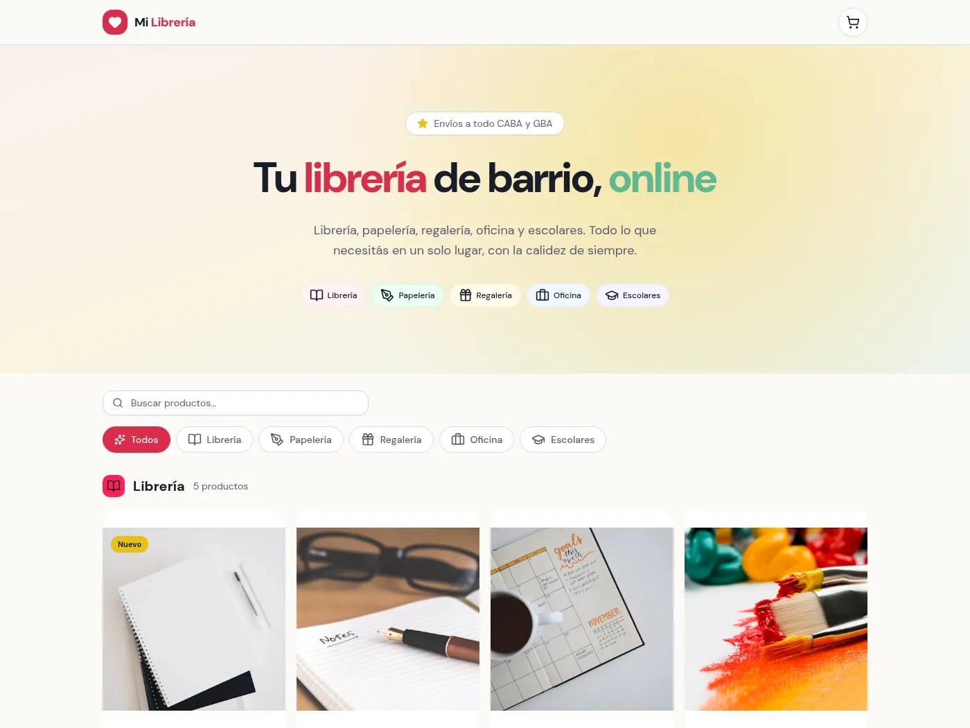 Librería Online Shop