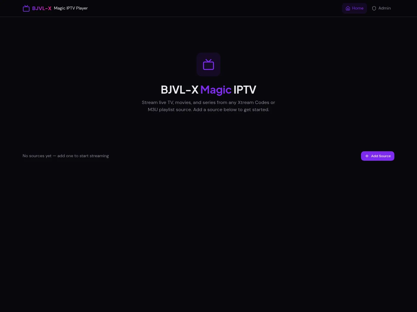 BJVL-X Magic IPTV Player