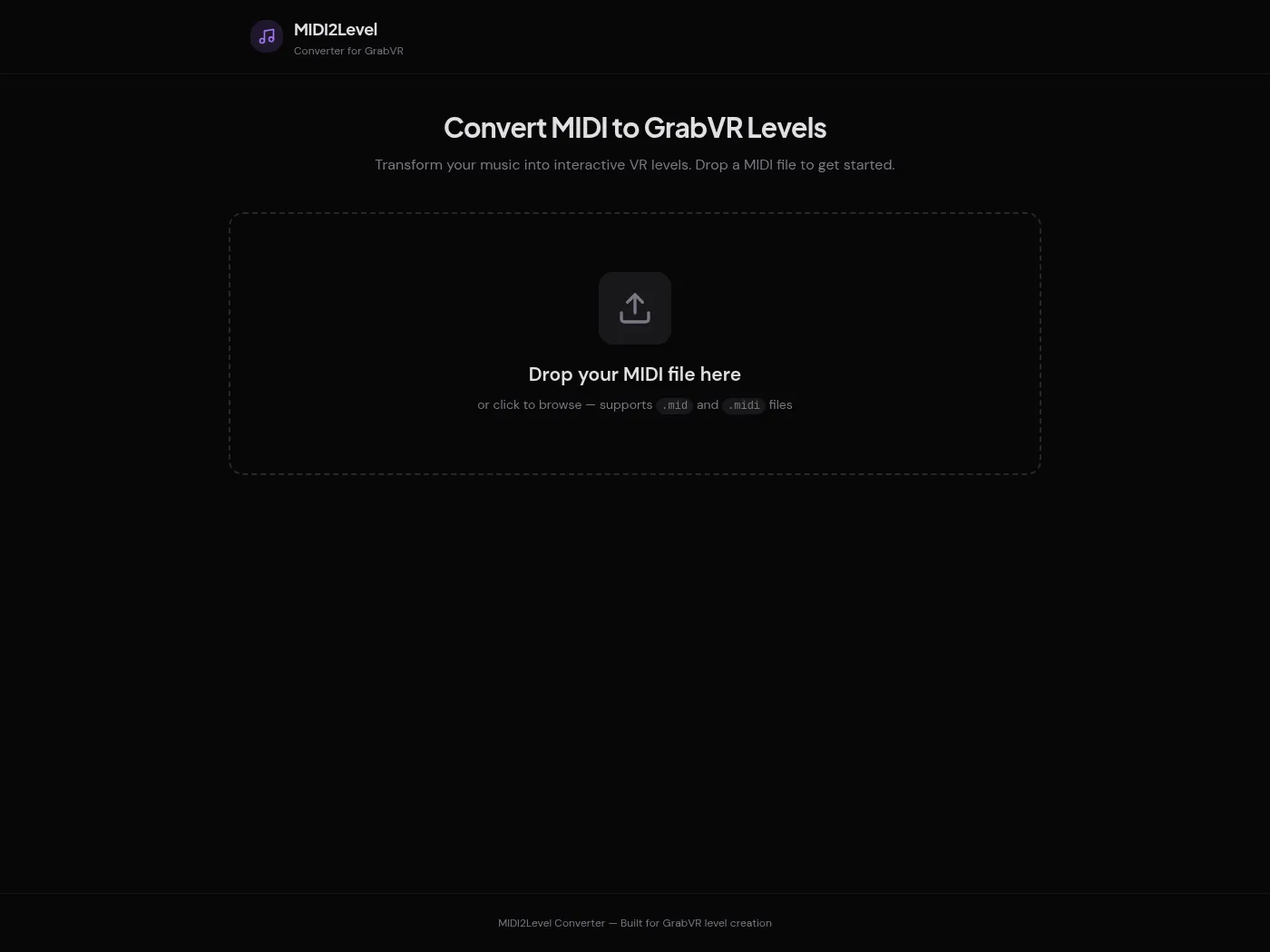 MIDI2Level Converter
