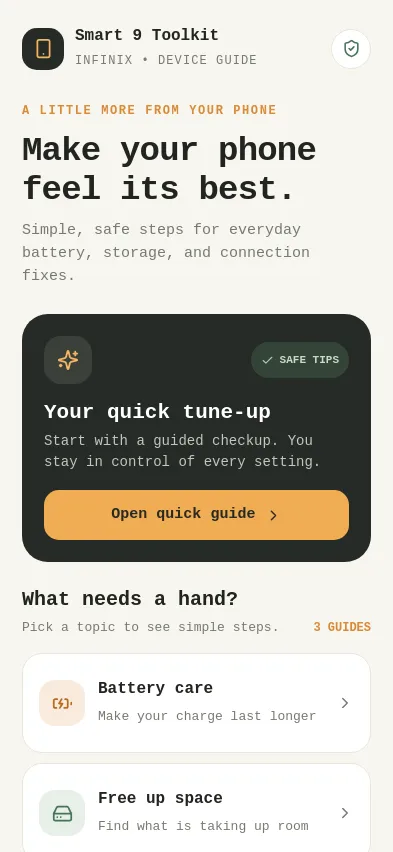 Infinix Smart 9 Toolkit