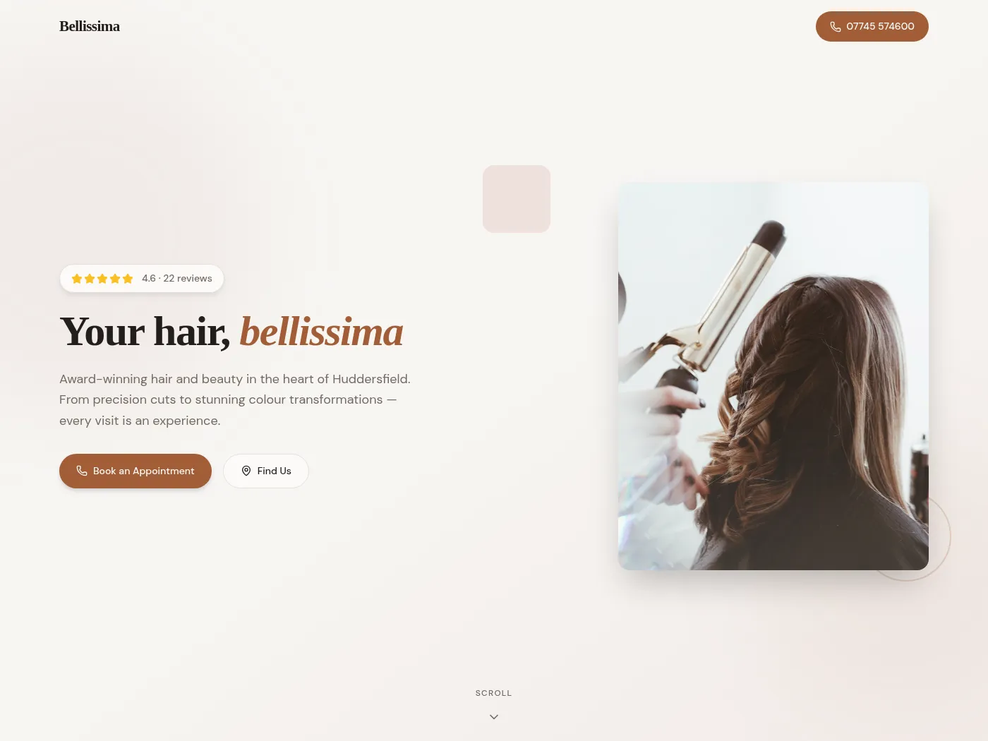 Bellissima Beauty Site