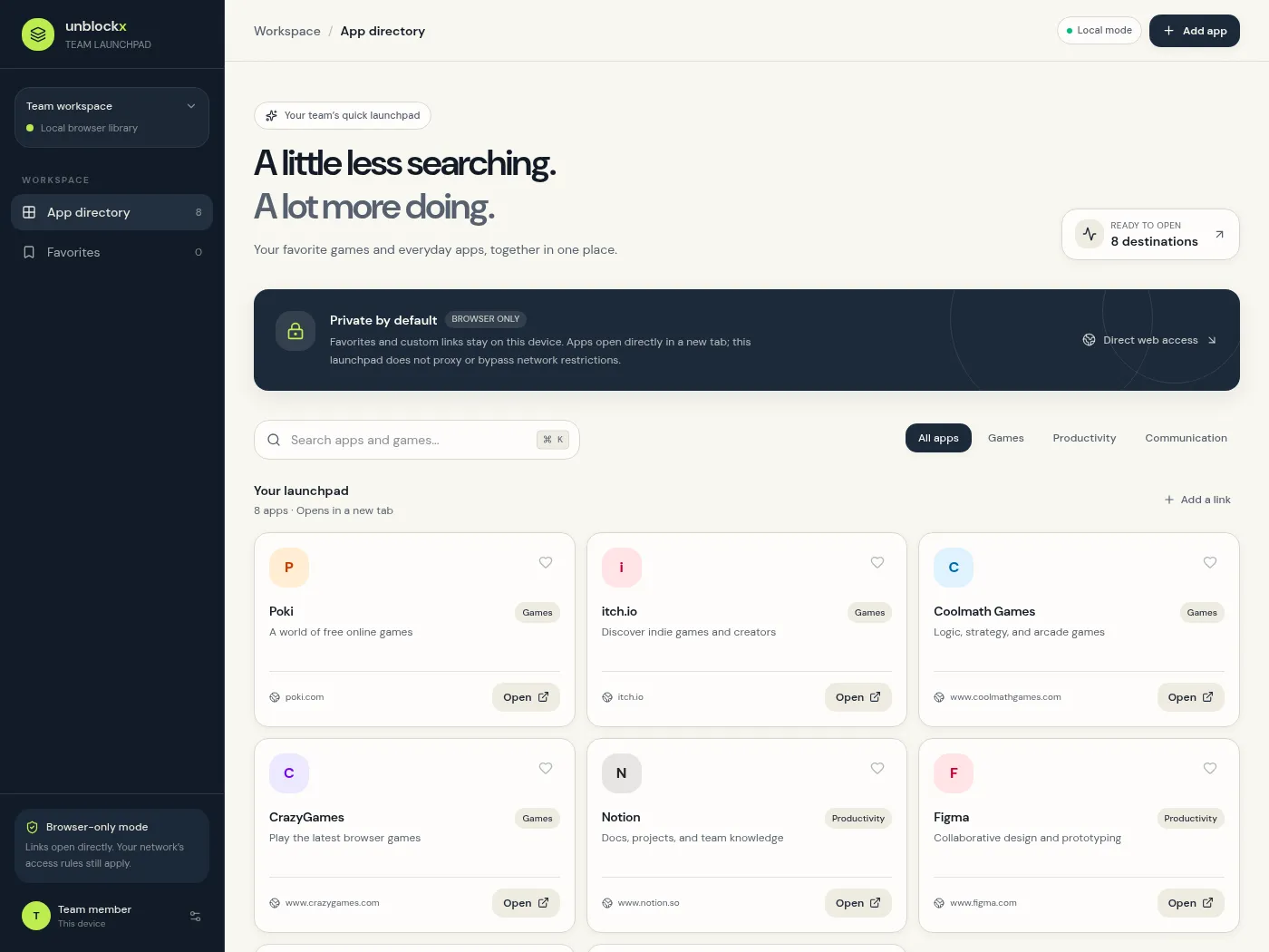 UnblockX Secure Browser