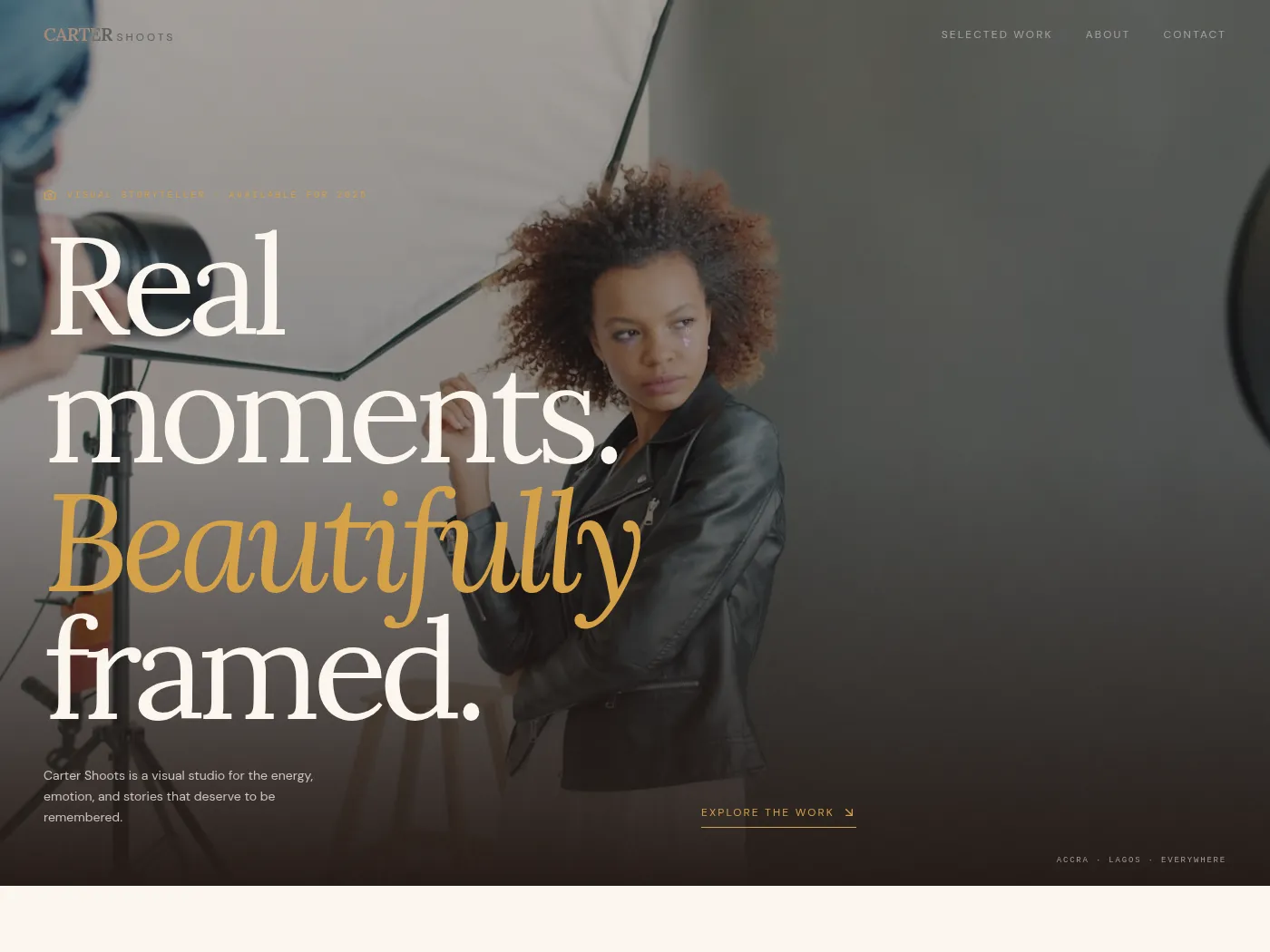 Carter Shoots Portfolio
