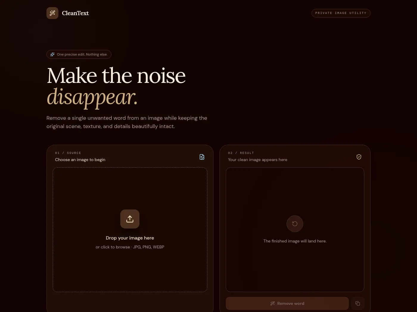 CleanText Tool