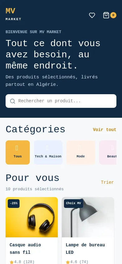 MV Market Pro App