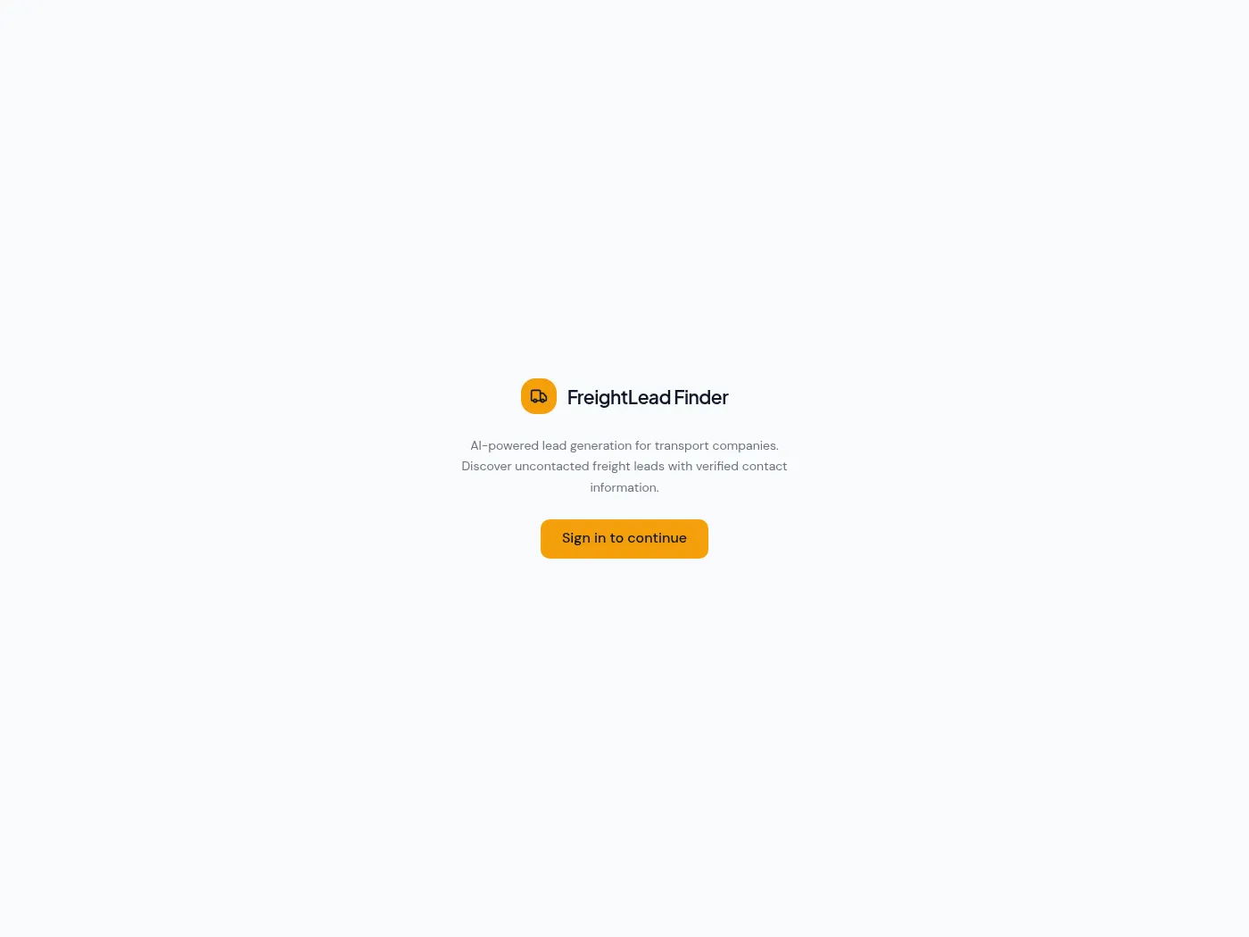 FreightLead Finder