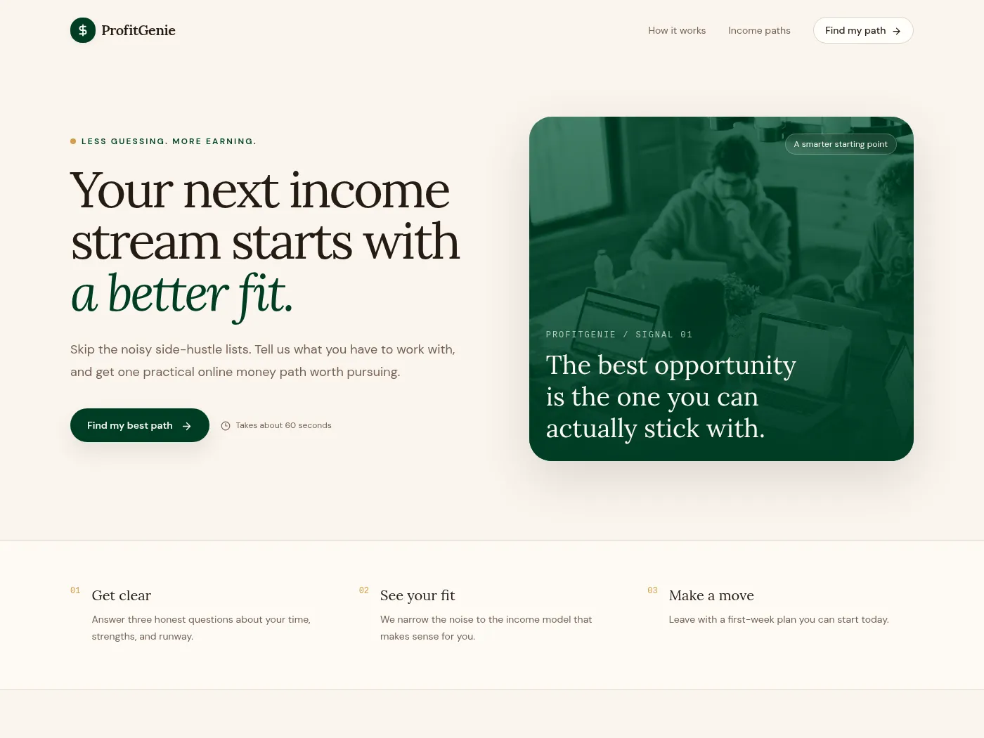 ProfitGenie Online