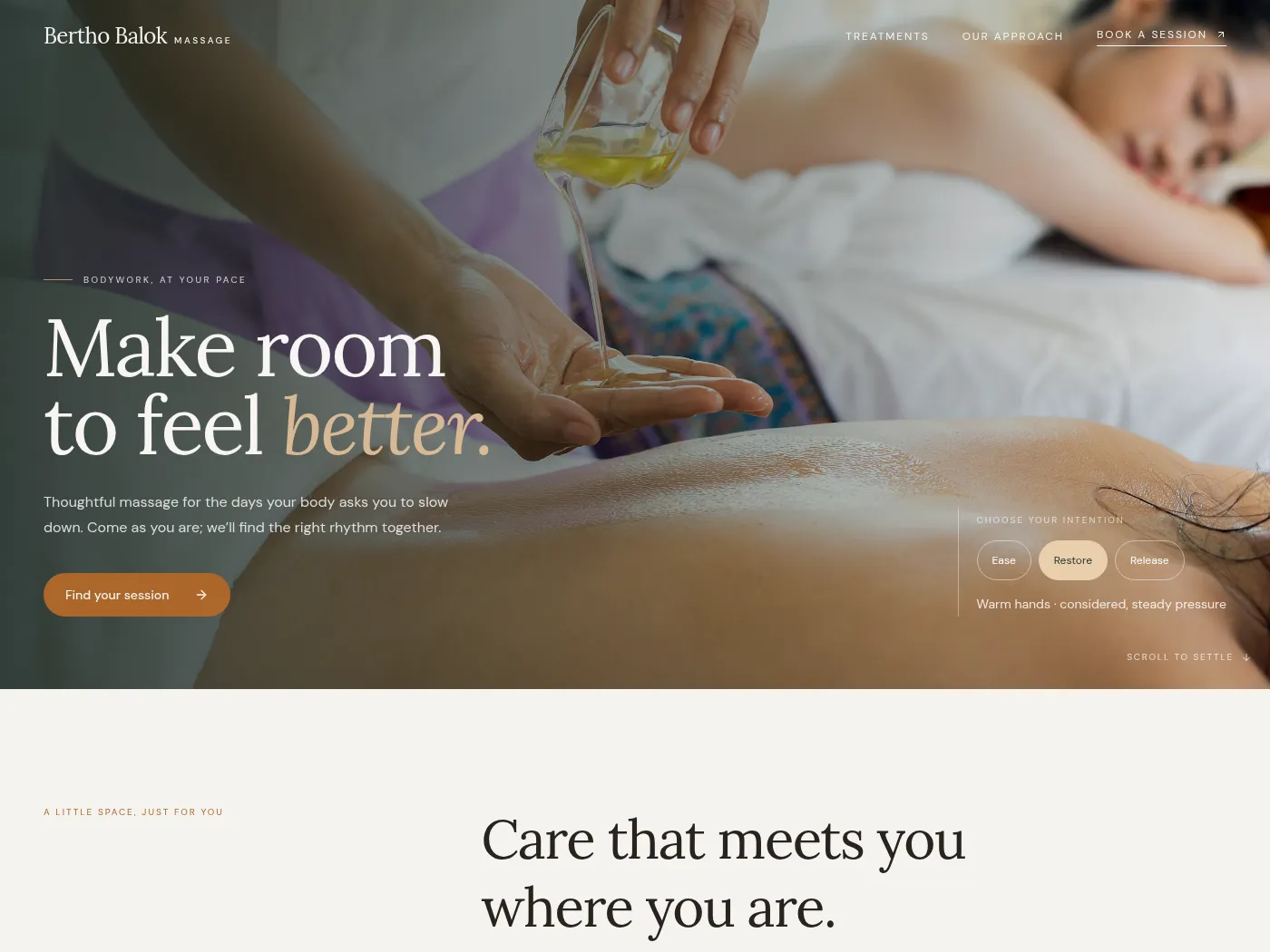 Bertho Balok Massage Hub