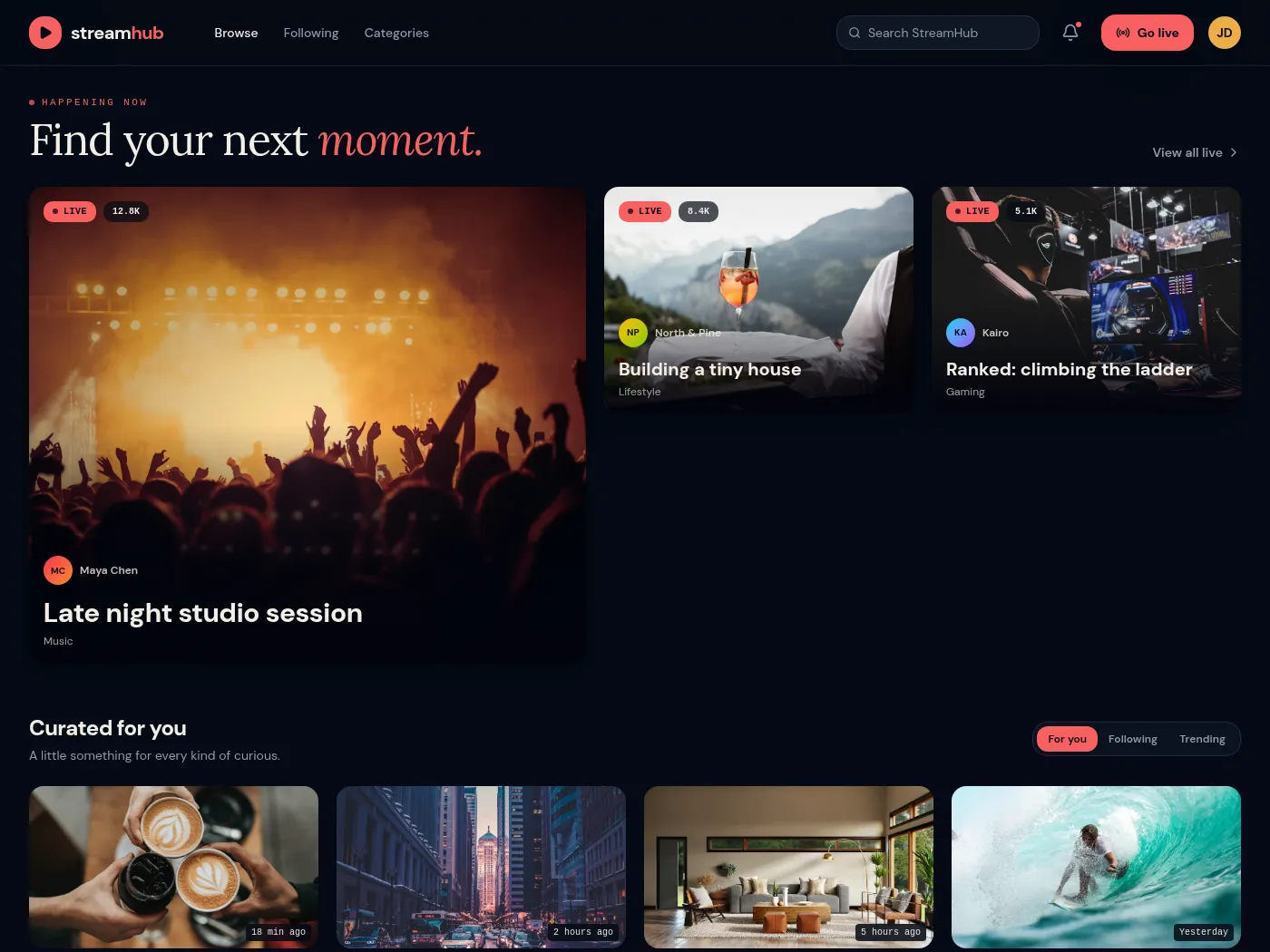 StreamHub