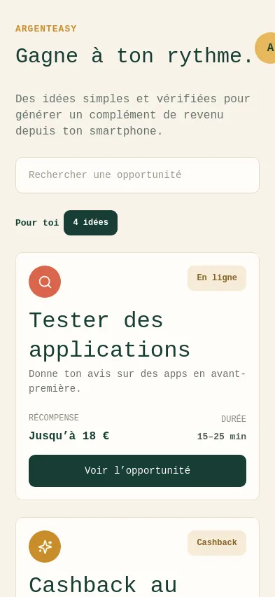 ArgentEasy Mobile