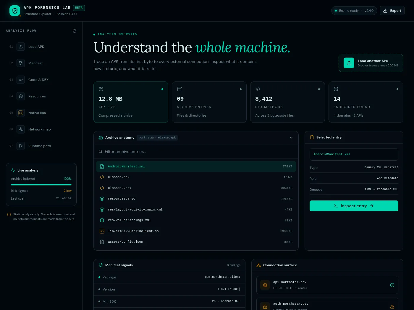 APK Structure Explorer