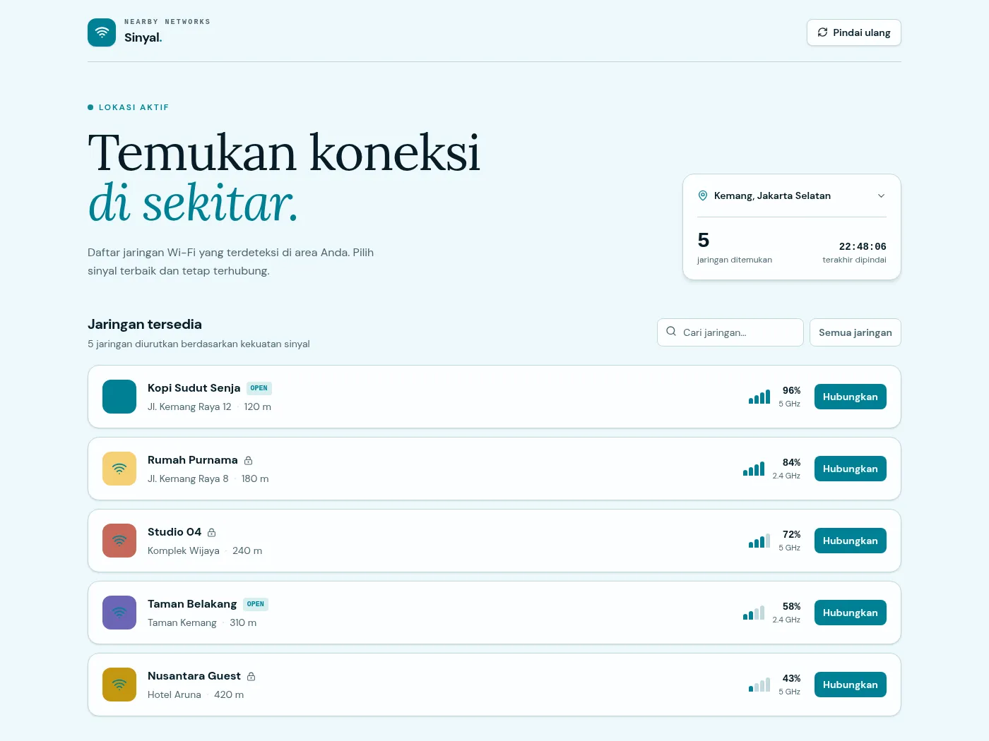 Wi-Fi Finder Web