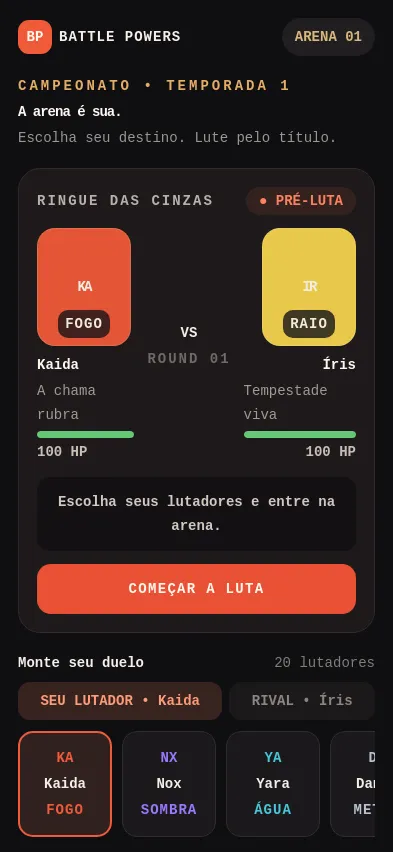 Battle Powers Arena