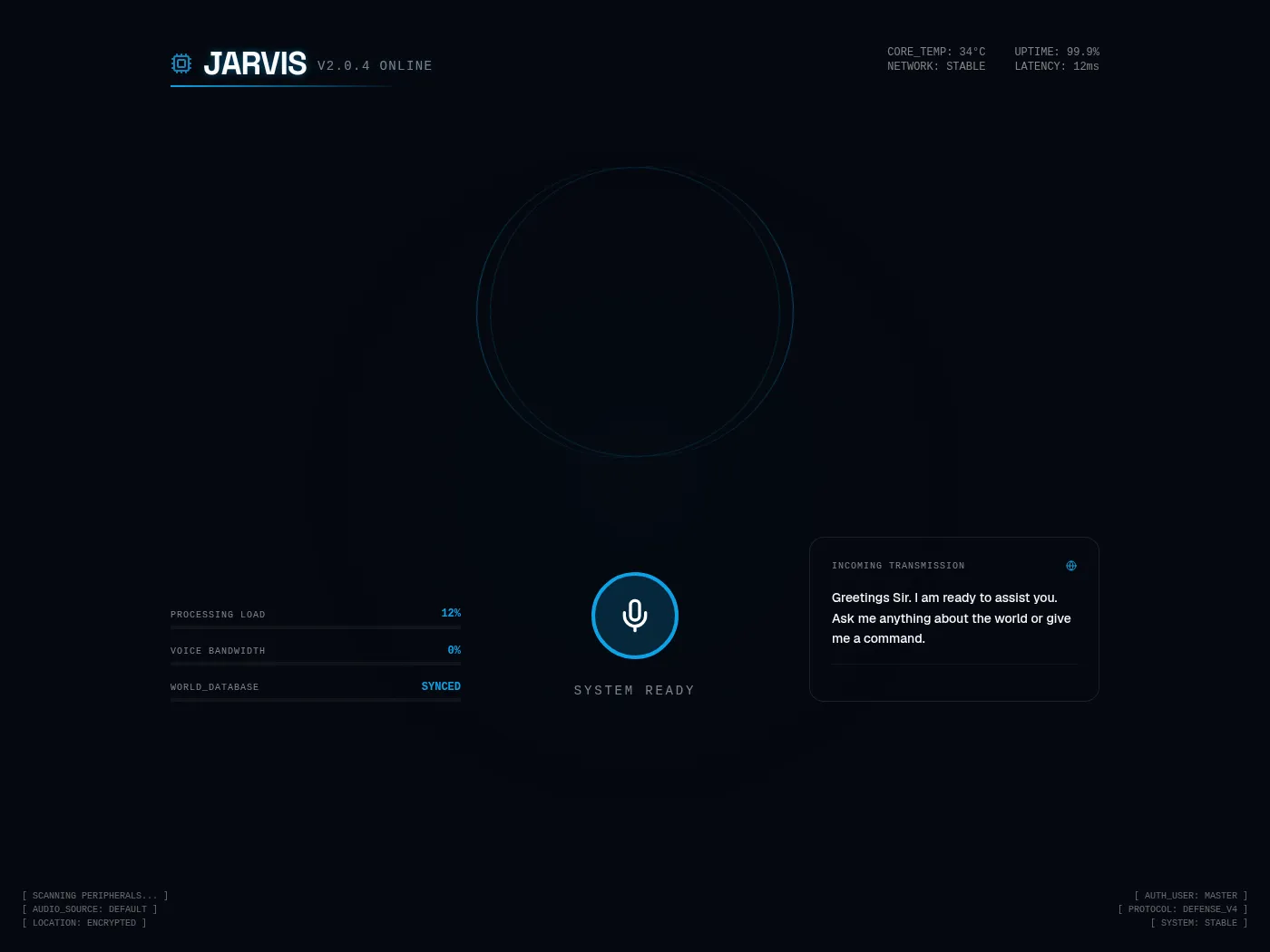 Jarvis Desktop AI
