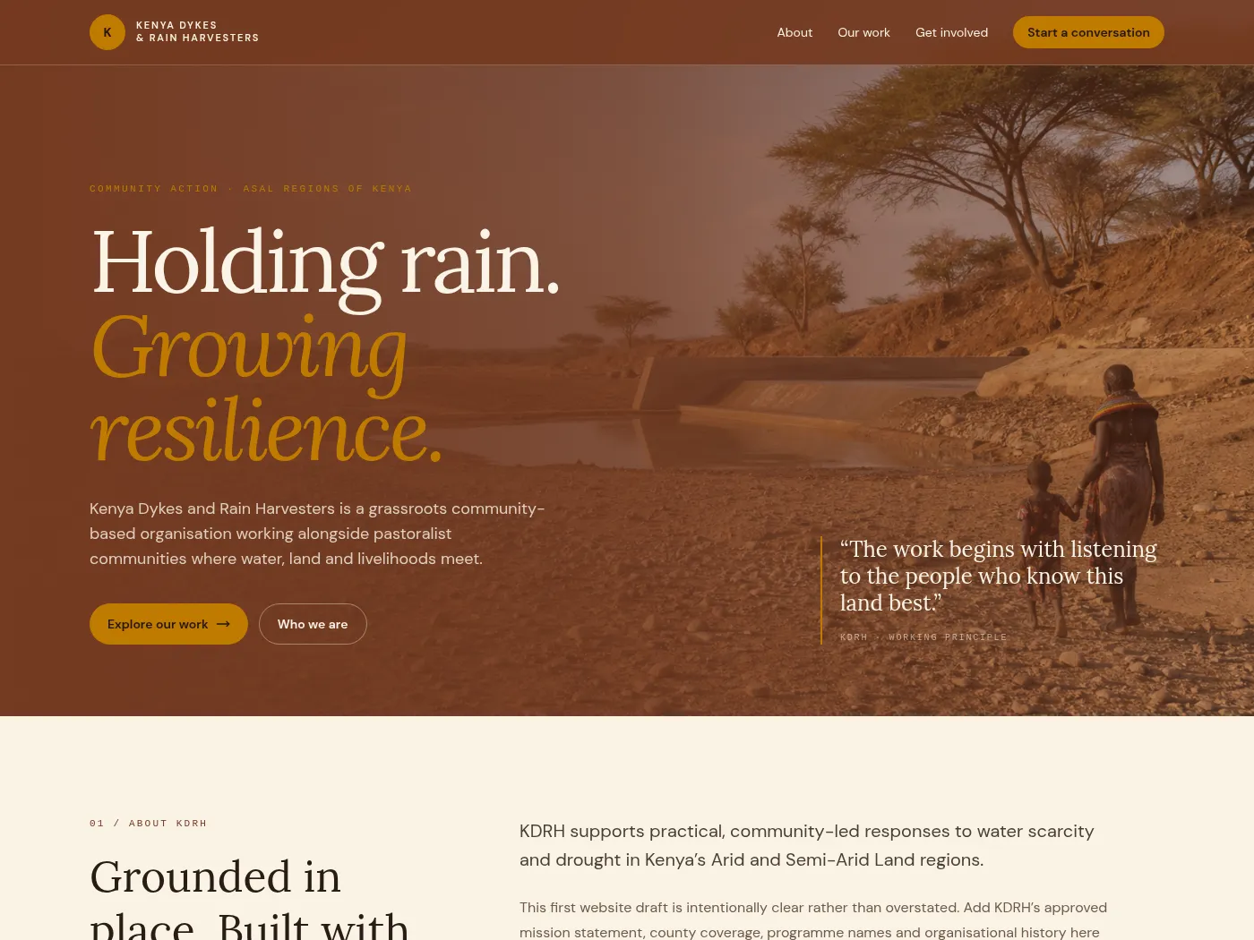 KDRH Community Impact Site