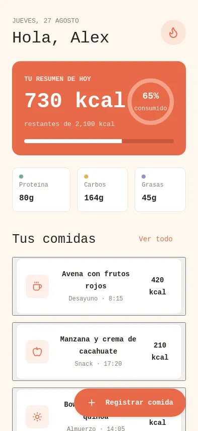 Calorie Tracker App
