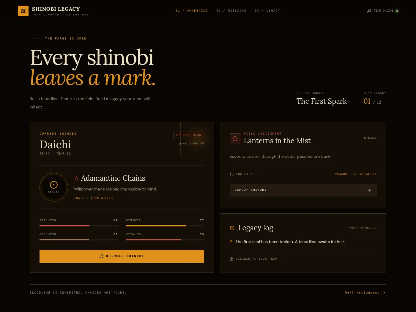 Naruto Shinobi Legacy