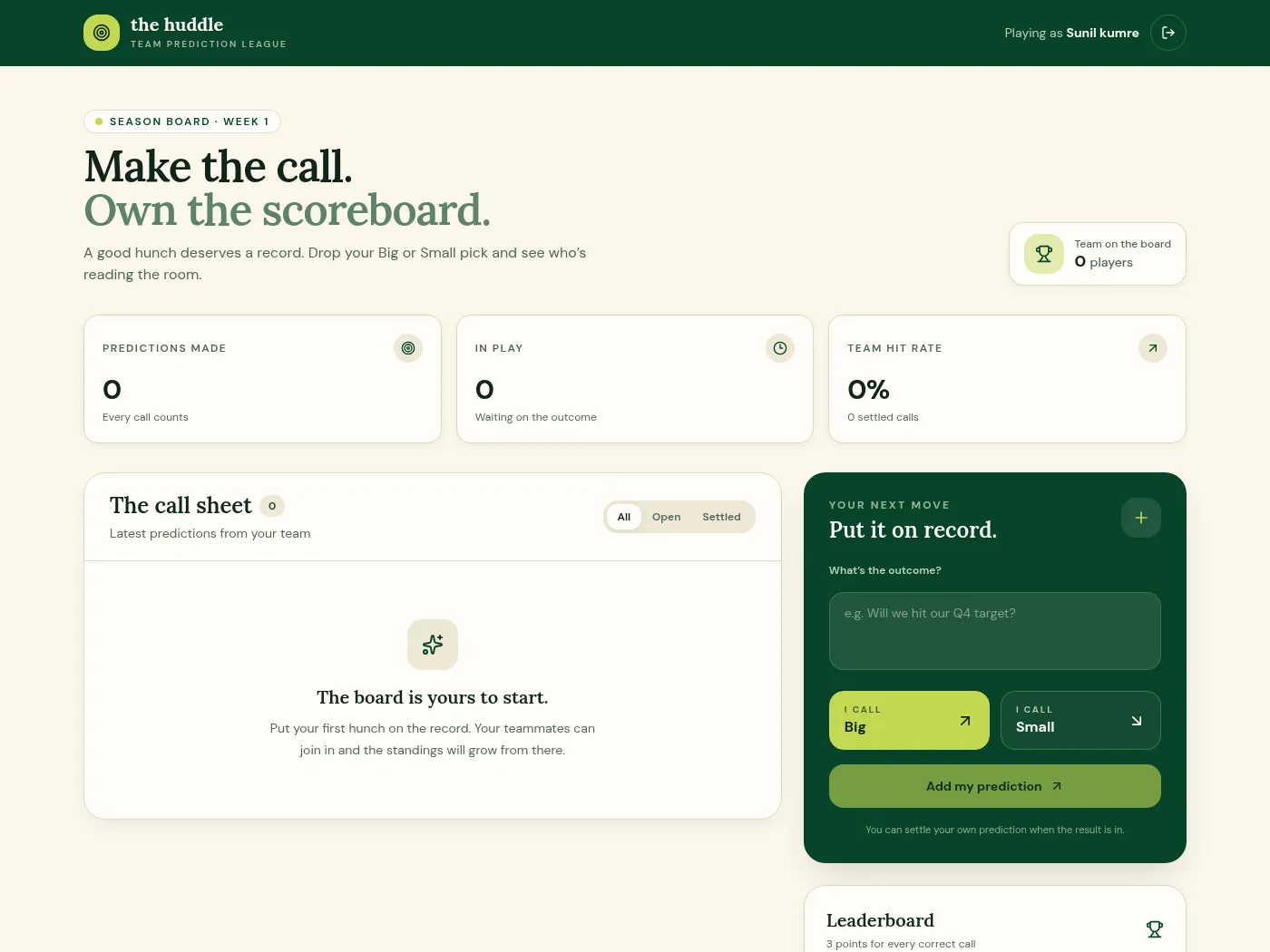 PredictWin Game