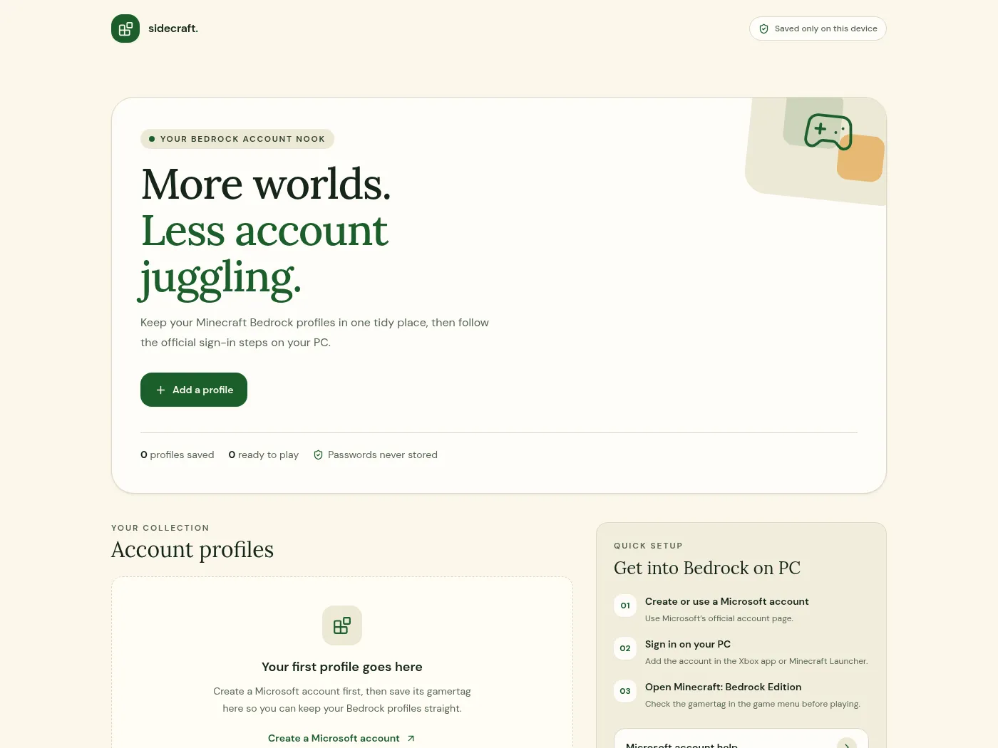 Bedrock Alt Account Helper
