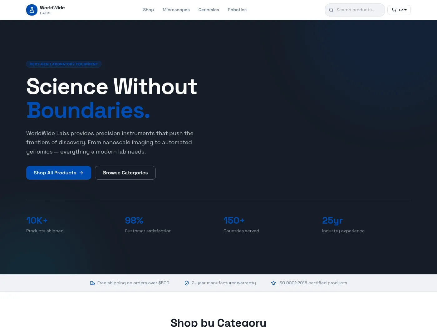 WorldWide Labs Shop