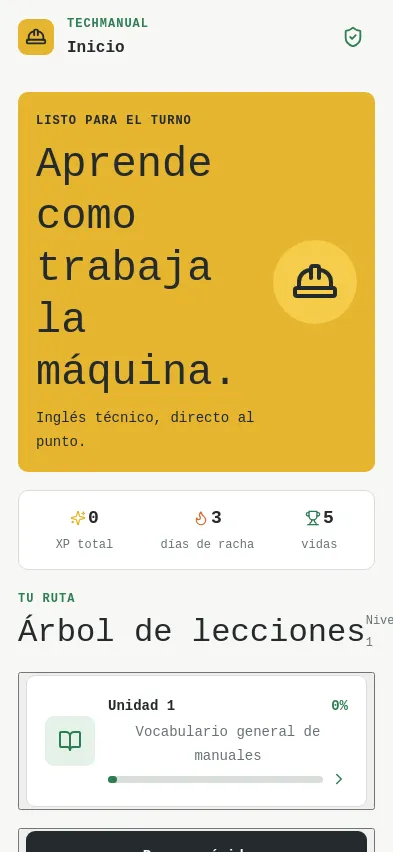 TechManual Español-Inglés