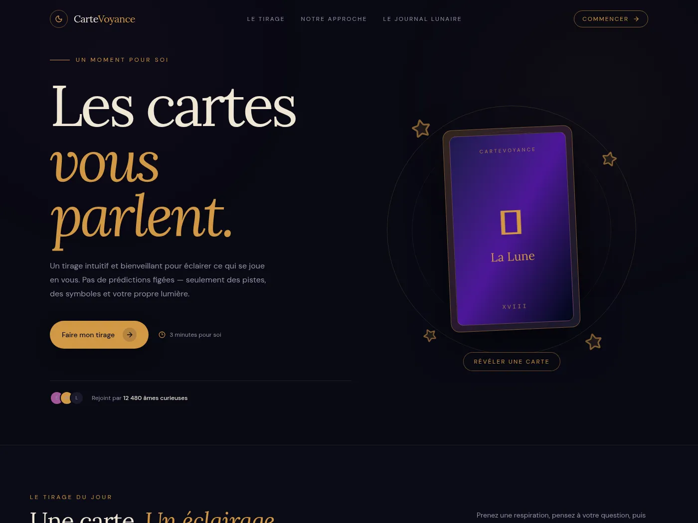 CarteVoyance Web