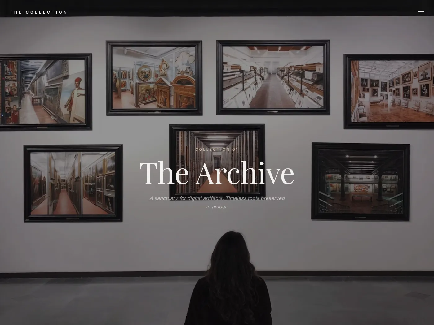 Luxury Digital Tools Landing