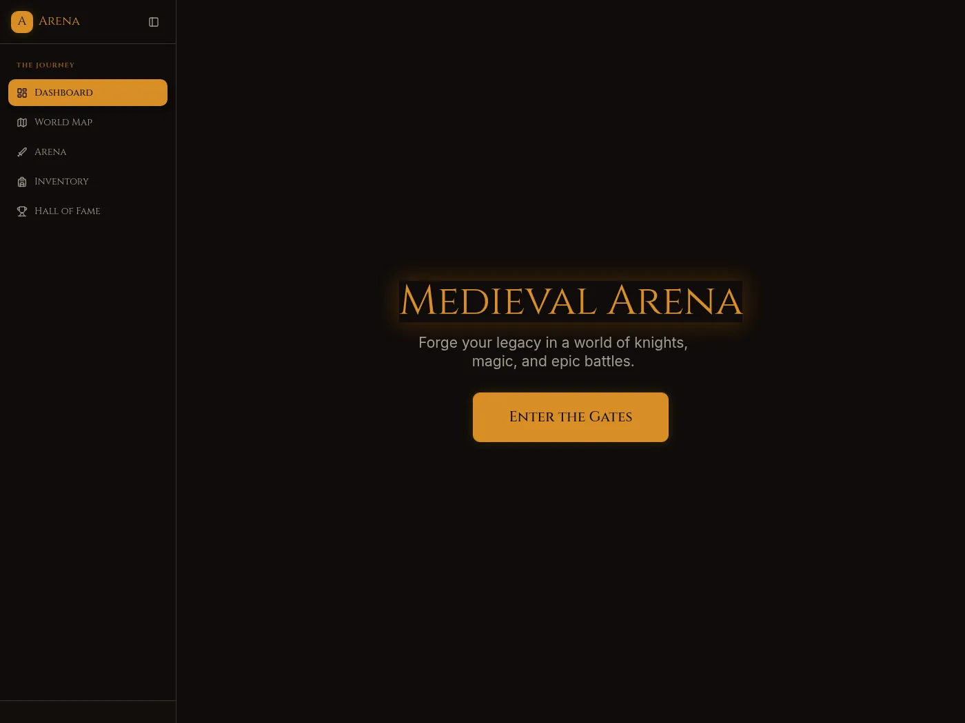 Medieval DnD Arena