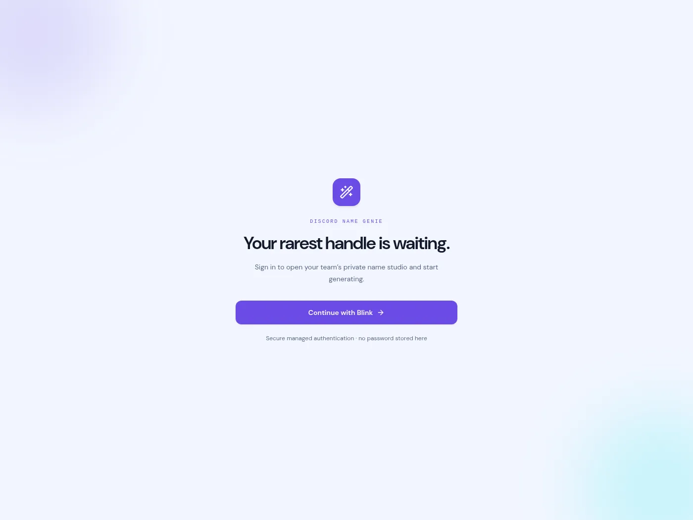 Discord Name Genie