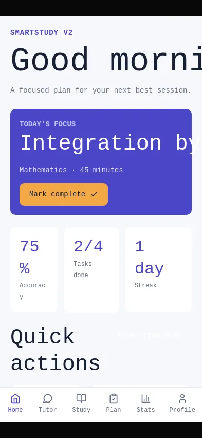 SmartStudy AI Assistant