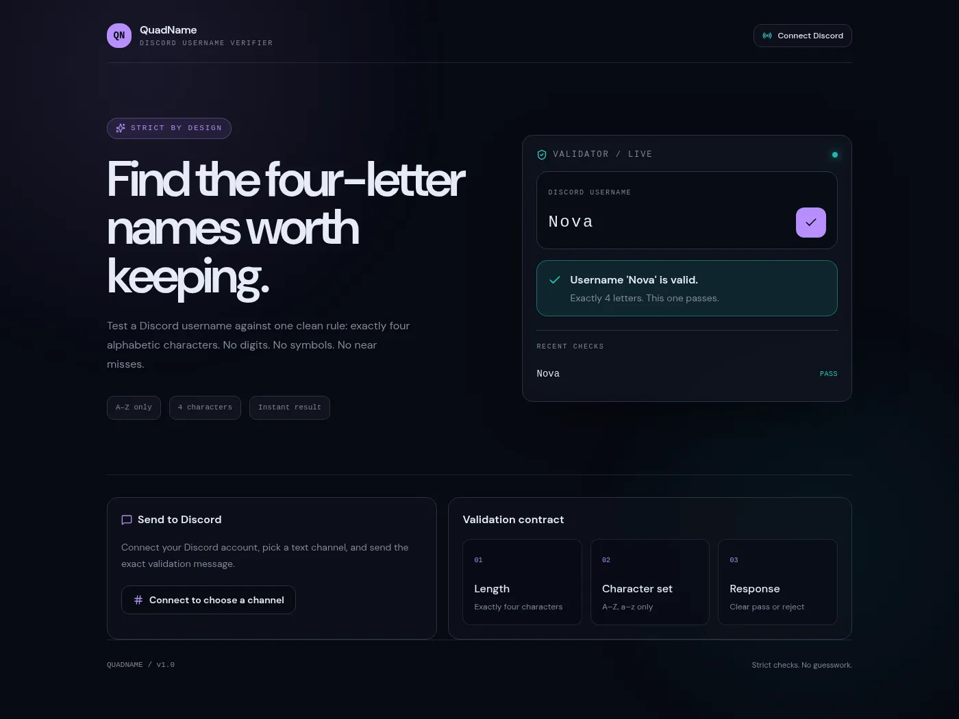 QuadName Discord Bot