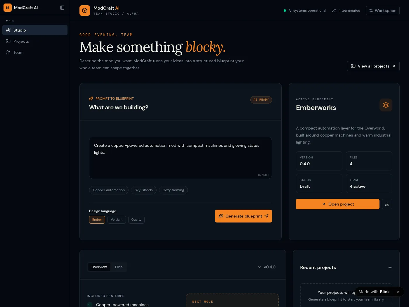 ModCraft AI Studio