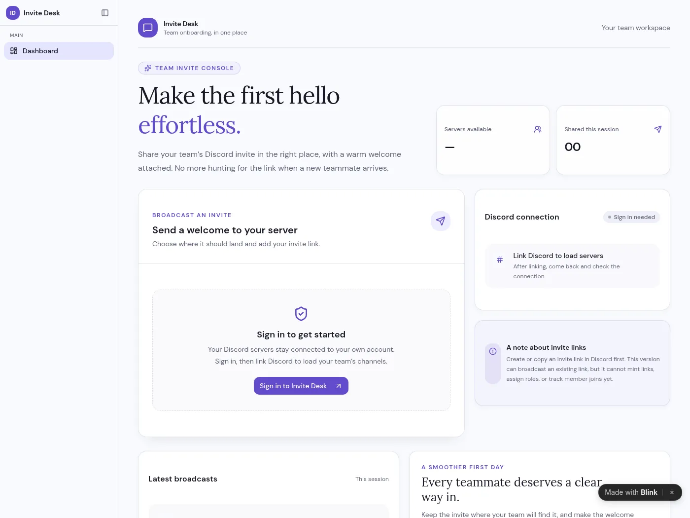 Discord Invite Bot