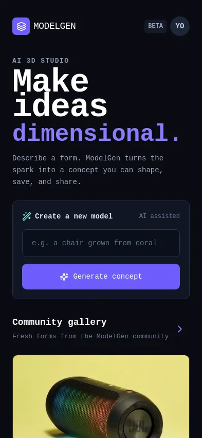 ModelGen Mobile Viewer